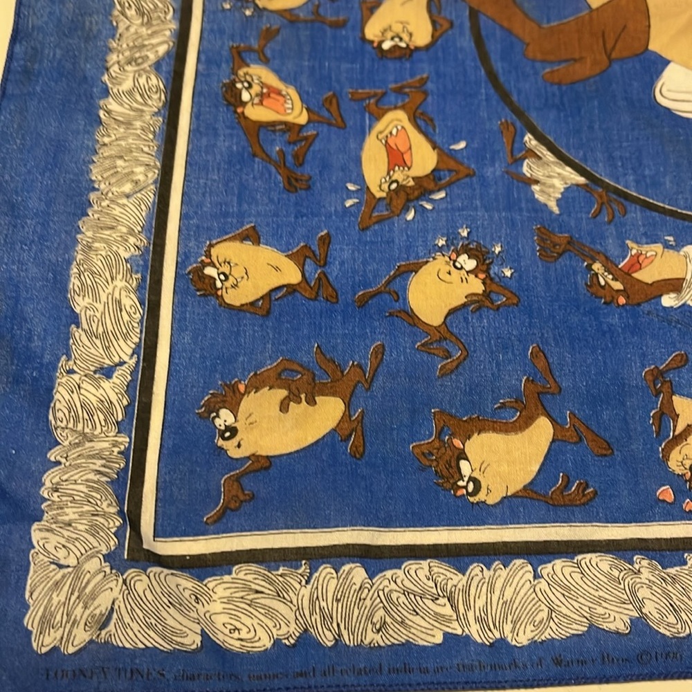 Vintage 1996 Warner Bros. Looney Tunes Blue Taz Tasma… - Gem